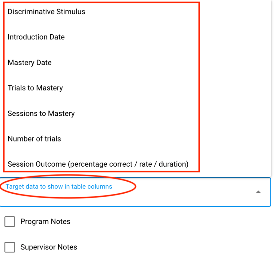 Session Note Templates