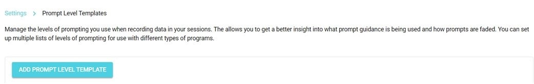 Customizing Prompt Levels