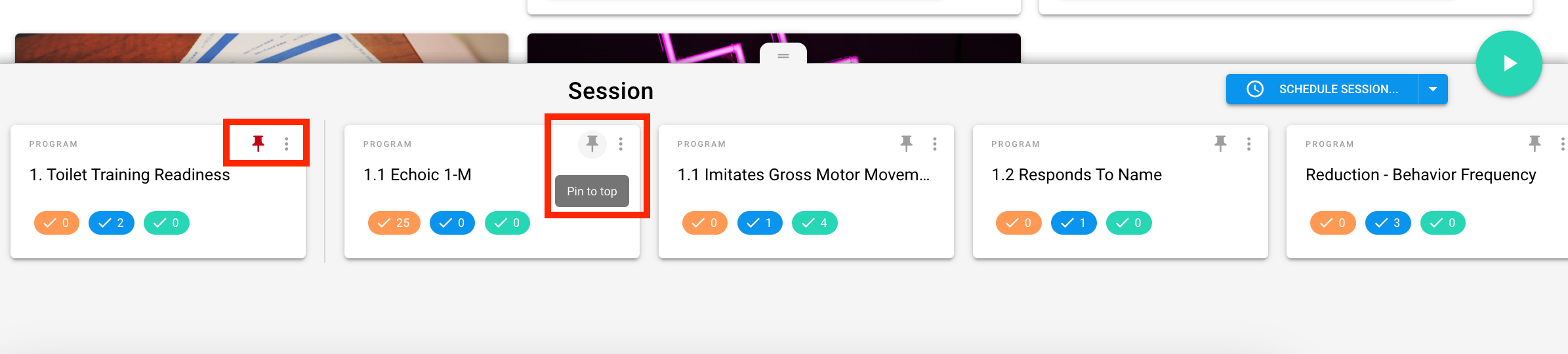 How to Create a Session